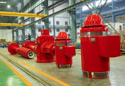 China UL / FM 750 GPM Vertical Turbine Fire Pump Diesel Engine Driven for sale
