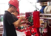 China Red FM Approval 300 Hp Diesel Water Pump Engine Used In The Firefighting for sale
