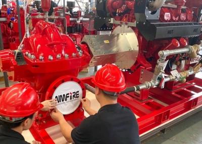 China UL Listed / FM Approved Diesel Engine Fire Pump for sale