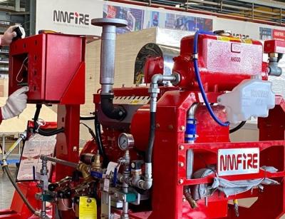 China NM Fire 750GPM Horizontal Split Case Diesel Engine Fire Pump for sale