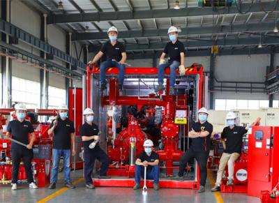 China 1 Motor 1 Diesel 138PSI Head 200GPM End Suction Fire Pump for sale