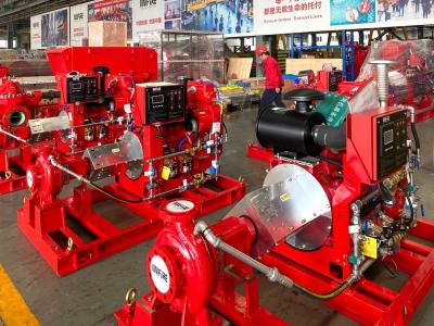 China 750GPM 116PSI Diesel Engine Fire Pump With Tornatech Controller for sale