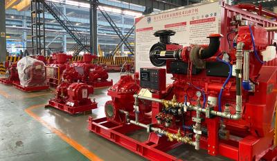 China 2000GPM 146PSI Diesel Engine Split Case Fire Pump ULApproved for sale