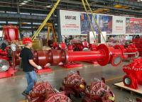 China Centrifugal Electric Motor Driven Fire Pump Sets With Vertial Turbine Pumps For Fire Use for sale