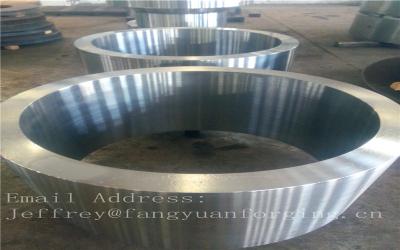 China Heat Treated Forged Steel Ring with 6.3μm Ra Surface Finish and UT Testing for Industrial Applications for sale