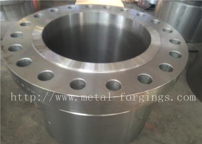 China ASME B16.5 Carbon Steel Flanges with Quenching & Tempering Heat Treatment for Industrial Piping Systems for sale