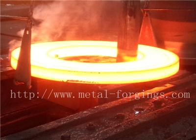 China 600Kg-15000Kg Carbon Steel Flange & Large Forged Rings - ST52 ST60-2 Industrial Grade Components for sale