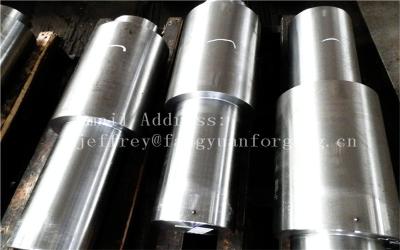 China SS Hot Forged Steel Stepped Shaft 20-200mm Diameter with Heat Treatment for Industrial Machinery for sale
