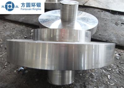 China C45 Hot Forged Steel Shaft Ring with Normalizing Heat Treatment 600-700 MPa Tensile Strength PED Certified for sale