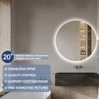 China OEM ODM Custom LED Bathroom Mirror , LED Bathroom Touch Screen Mirror for sale