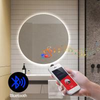 China OEM ODM Custom LED Bathroom Mirror , LED Bathroom Touch Screen Mirror for sale