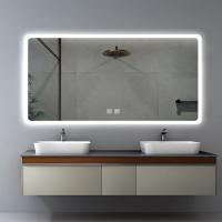 China Decoration Backlit Smart Mirror Antifog Bathroom Mirror Wall Mounted With LED Light for sale
