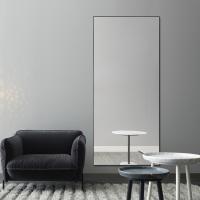 China 4mm Aluminum Frame Full Length Dressing Mirror Without Light Slim Bezel for sale