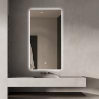 China Dimmable Backlit LED Bathroom Vanity Mirror Wall Mounted Bathroom Mirror With Light for sale