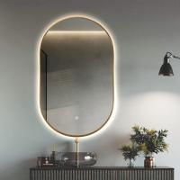 China Arched LED Bathroom Mirror Anti Fog IP44 IP66 Dimmable 3000K 6000K for sale