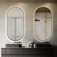 China Arched LED Bathroom Mirror Anti Fog IP44 IP66 Dimmable 3000K 6000K for sale