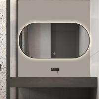 China Arched LED Bathroom Mirror Anti Fog IP44 IP66 Dimmable 3000K 6000K for sale
