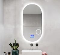 China Anti Fog Arch LED Bathroom Mirror IP44 3000K-6500K Dimmable for Hotel for sale