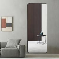 China Aluminum Frame Rectangular Full Length Dressing Mirror 5mm Explosion Proof Wall Mirror 50x150cm for sale