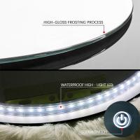 China IP44 Water Resistant LED Bathroom Mirror 60x80cm Anti-Fog Touch Control for sale
