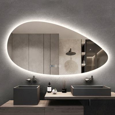 China IP44 Water Resistant LED Bathroom Mirror 60x80cm Anti-Fog Touch Control for sale