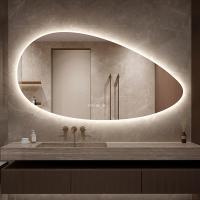 China IP44 Water Resistant LED Bathroom Mirror 60x80cm Anti-Fog Touch Control for sale