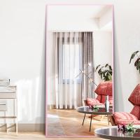 China Vintage Ornate PS Frame Full Length Mirror , Antique Style Floor Mirror Without Light for sale
