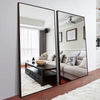 China Vintage Ornate PS Frame Full Length Mirror , Antique Style Floor Mirror Without Light for sale