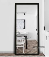 China PS Frame Farmhouse Style Floor Mirror Full Length Decorative Mirror Rectangle for sale