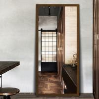 China PS Frame Farmhouse Style Floor Mirror Full Length Decorative Mirror Rectangle for sale