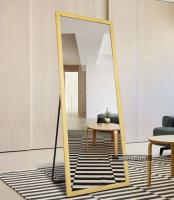 China PS Frame Farmhouse Style Floor Mirror Full Length Decorative Mirror Rectangle for sale