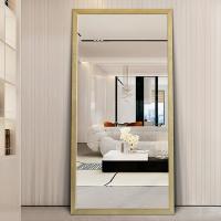 China PS Frame Farmhouse Style Floor Mirror Full Length Decorative Mirror Rectangle for sale