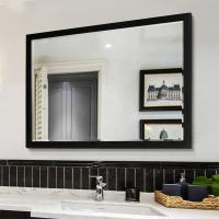 China PS Frame Farmhouse Style Floor Mirror Full Length Decorative Mirror Rectangle for sale