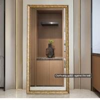 China Luxury Golden PS Frame Baroque Style Full Length Floor Mirror 160x50cm for Entryway for sale