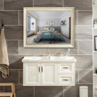 China Luxury Golden PS Frame Baroque Style Full Length Floor Mirror 160x50cm for Entryway for sale