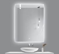 China Rectangle Smart Ultra Slim LED Bathroom Mirror With Bluetooth Speaker for sale
