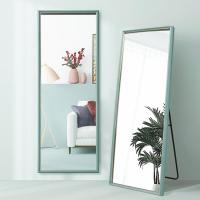 China Luxury Baroque Rectangular Bathroom Vanity Mirror 160x50cm PS Frame Copper-Free Silver Glass for sale