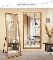 China Slim Profile Full Length Contemporary Standing Mirror  For Bedroom Corner for sale