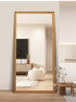 China Slim Profile Full Length Contemporary Standing Mirror  For Bedroom Corner for sale