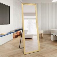 China Slim Profile Full Length Contemporary Standing Mirror  For Bedroom Corner for sale