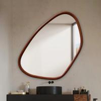 China Household Waterproof Irregular Shaped LED Mirror IP44 Customized for sale