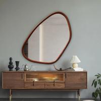China Household Waterproof Irregular Shaped LED Mirror IP44 Customized for sale