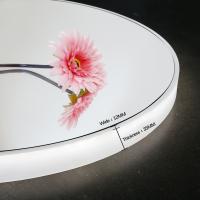 China IP54 Oval LED Bathroom Mirror  , Decorative Smart Acrylic Bathroom Mirror for sale