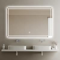 China Anti Fog Hotel Mirrors Rectangle Bathroom Vanity Mirror Shatterproof for sale