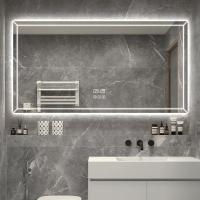 China Anti Fog Hotel Mirrors Rectangle Bathroom Vanity Mirror Shatterproof for sale