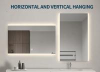 China Shatterproof Wall Hung Vanity Mirror 60x80CM 70x90CM 75x100CM 75x120CM for sale