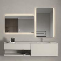 China Shatterproof Wall Hung Vanity Mirror 60x80CM 70x90CM 75x100CM 75x120CM for sale