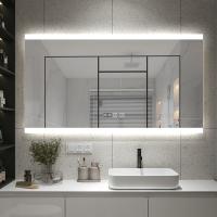 China Shatterproof Wall Hung Vanity Mirror 60x80CM 70x90CM 75x100CM 75x120CM for sale