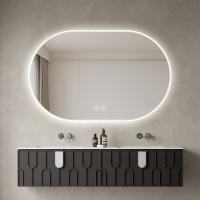 China BOLEN Pro Series Smart LED Bathroom Mirror 800x600mm Voice Control Anti-Fog CRI95 for sale
