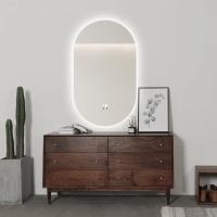 China BOLEN Pro Series Smart LED Bathroom Mirror 800x600mm Voice Control Anti-Fog CRI95 for sale